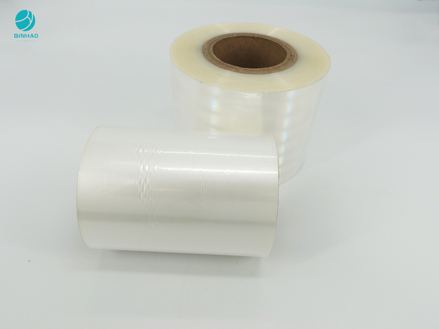 Custom Cigarette Packing Transparent BOPP Shrink Film With High Shrinkage
